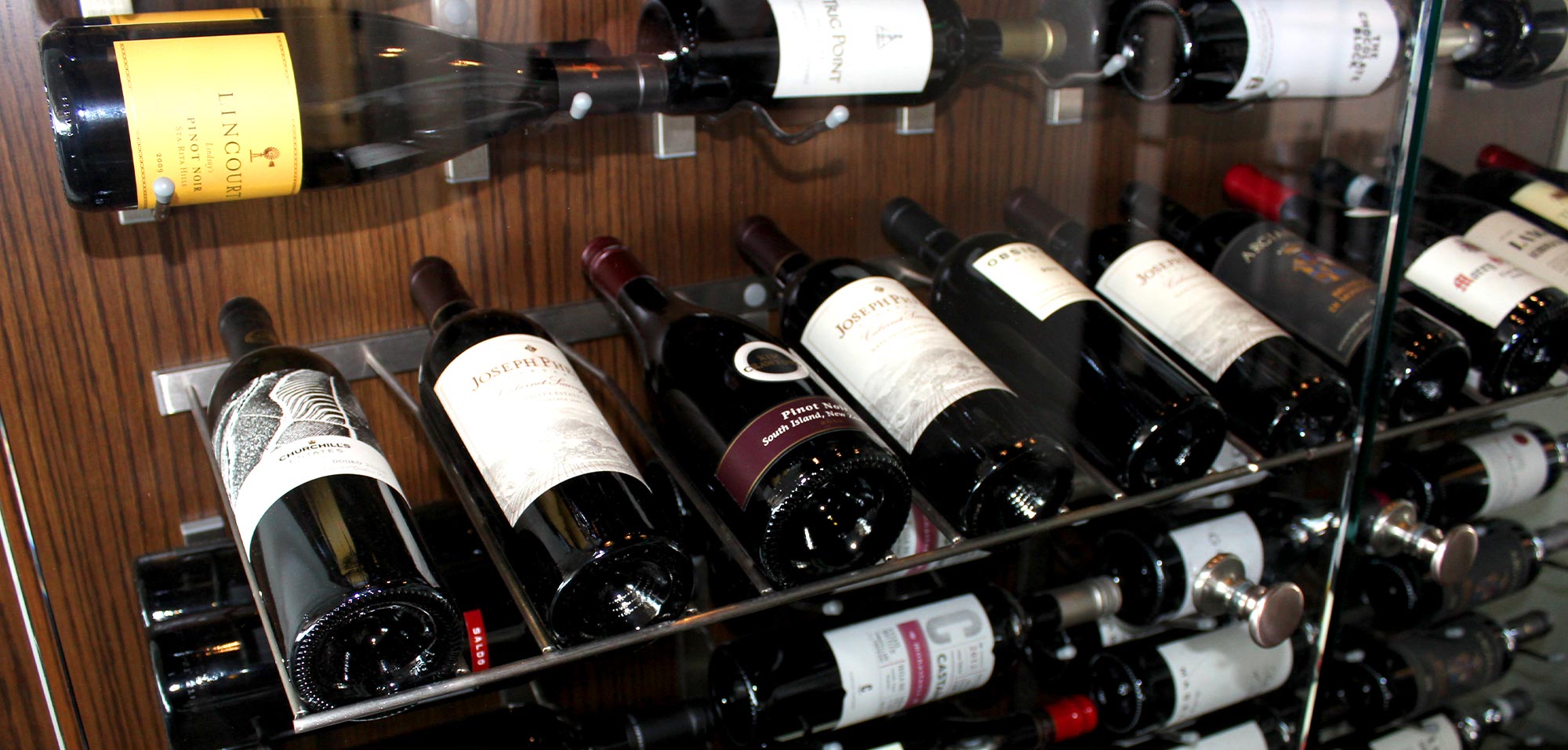 Wine Racking - Signature Custom Wine Cellars of New England